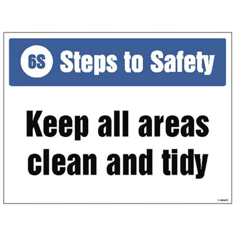 6S Steps to Safety Sign – floorsaver